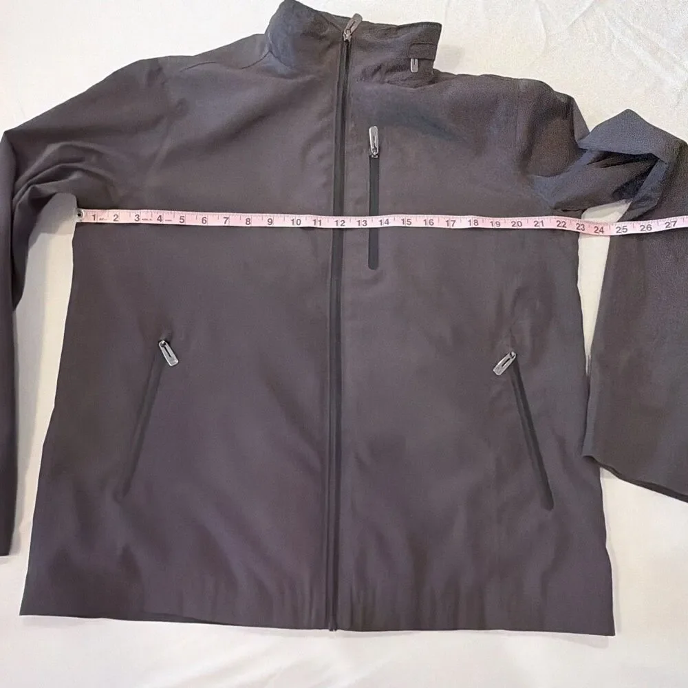 Tumi | Jackets & Coats | Tech By Tumi Mens M Dark Gray Packable Jacket ...